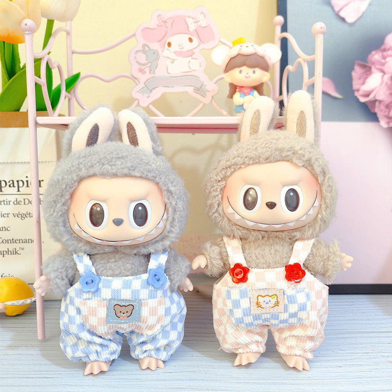 LABUBU Cute Jumpsuit Doll Clothes Fashion Clothes Mini Jumpsuits For ...