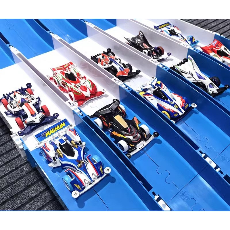 Kualiti Premium jiepin 1:32 mini 4WD racer kereta tiruan Tamiya ...