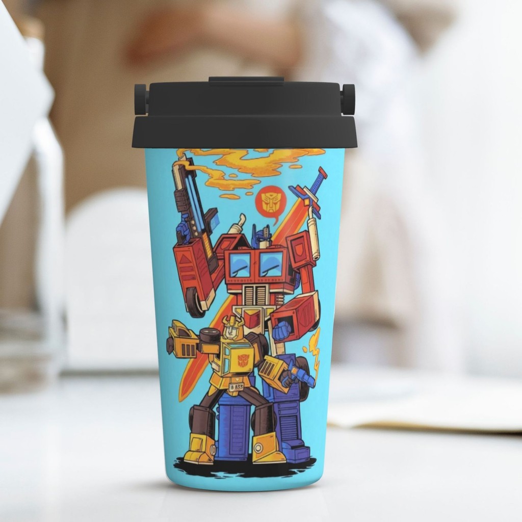 Transformers Personalised Coffee Mug 500ml| Customised Stainless Steel ...