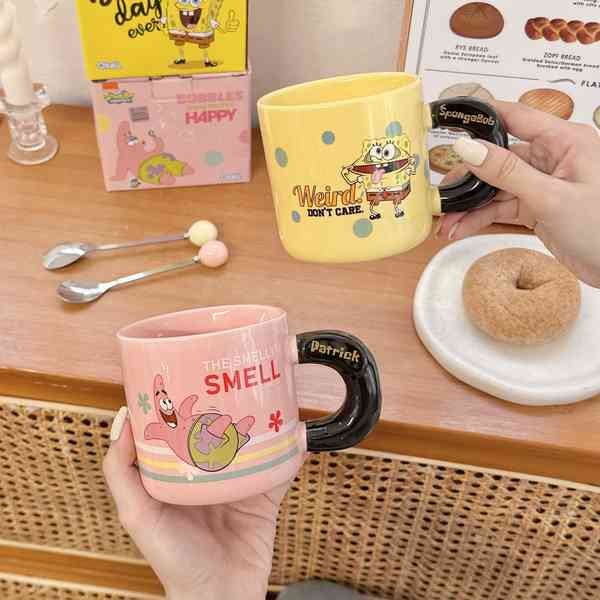 tumbler murah tumbler garfield SpongeBob SquarePants Piper Star Cawan ...