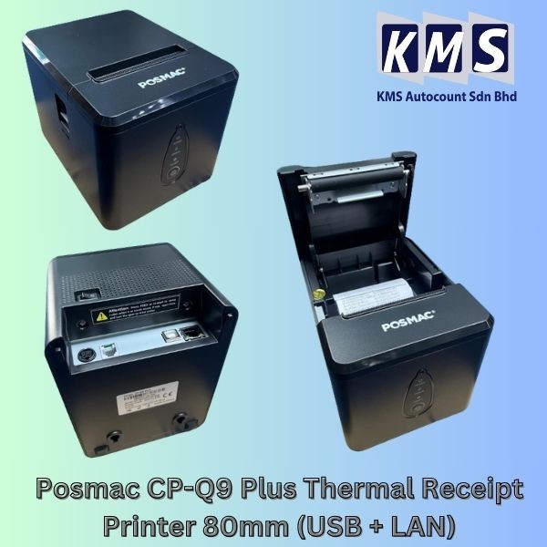 Posmac CP-Q9 plus Thermal Receipt Printer 80mm (USB + LAN) | Shopee ...