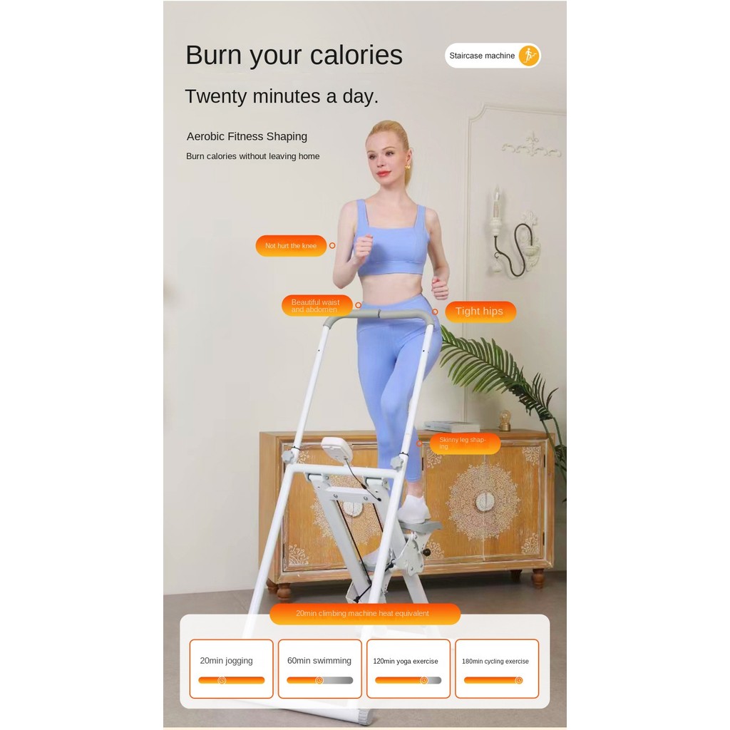 Home Staircase Machine Stepper Cardio Fitness Equipment Gym ...