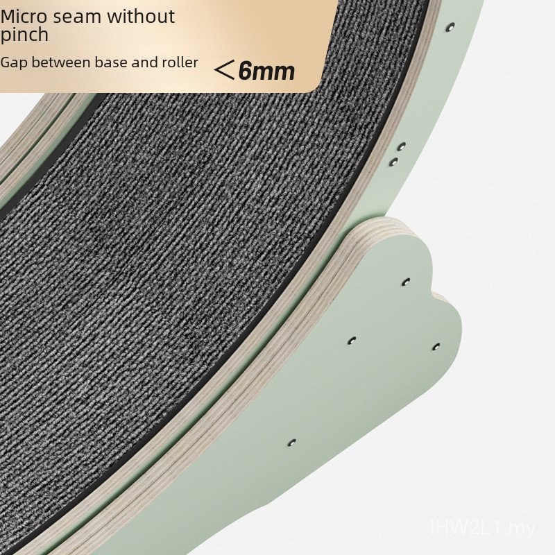 Roda berputar treadmill kucing, sukan kecergasan, banyak lapisan kayu ...