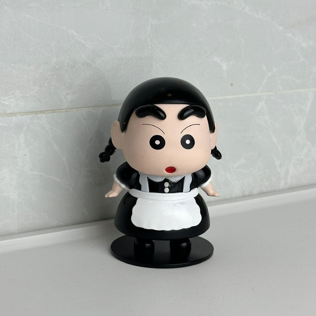 Novice Maid Shin-Chan Student Model Crayon Shin-Chan Desktop Shinnosuke ...