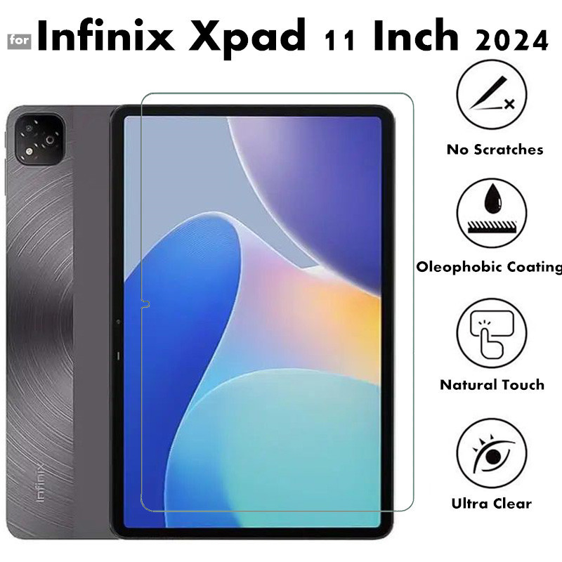 for Infinix Xpad X Pad 11 inch 2024 Tablet Tempered Glass Scratch ...