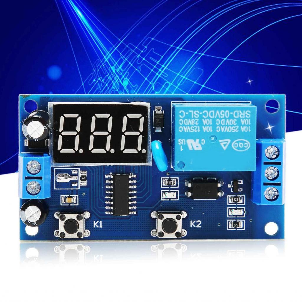 Treee Trigger Delay Time Module Switch Control Relay Cycle Timer With LED Display | Shopee Malaysia
