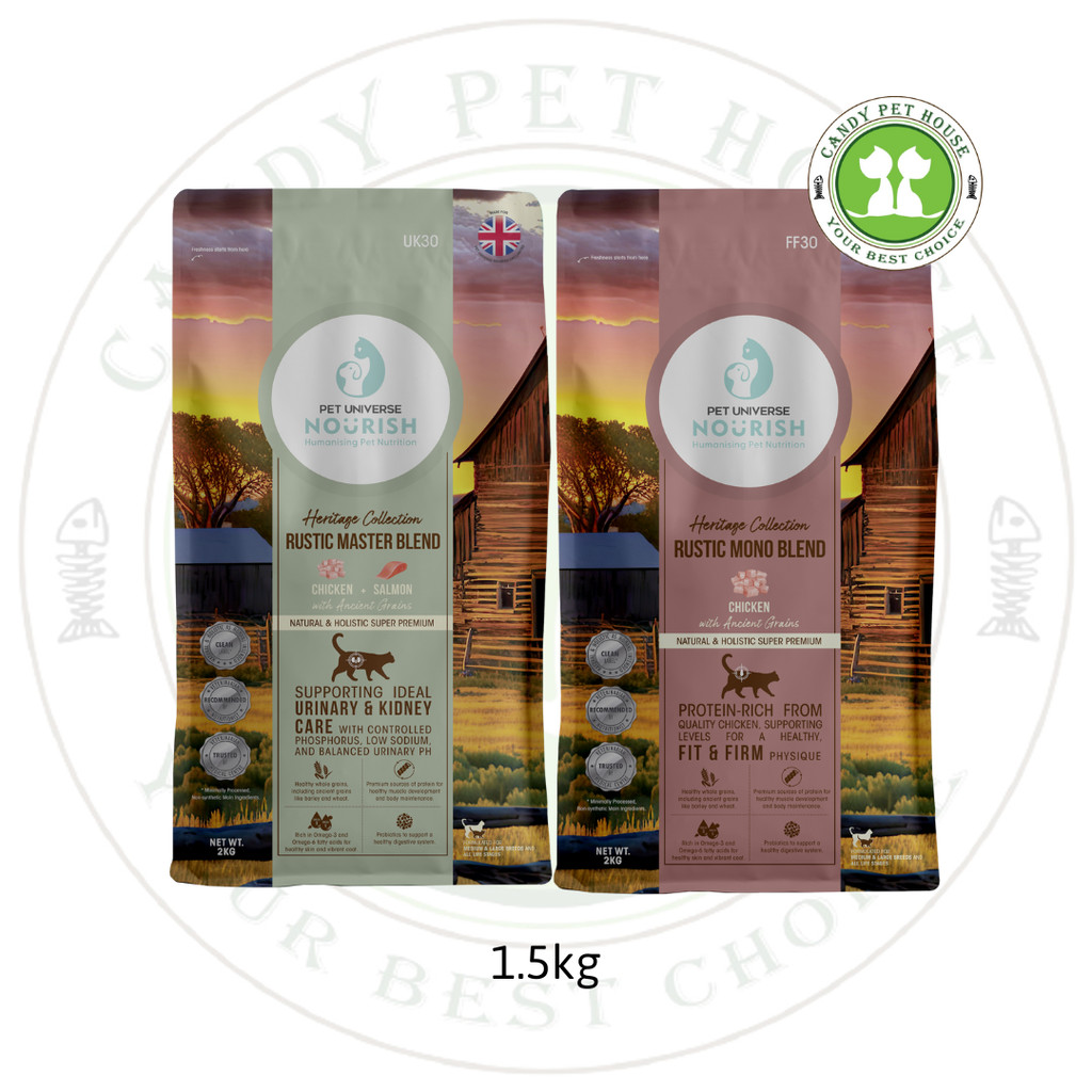 Pet Universe Nourish Heritage CollectionCat Food Rustic Master/Mono ...