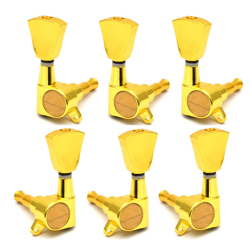 Fully enclosed bakelite guitar string button, flat head string button ...