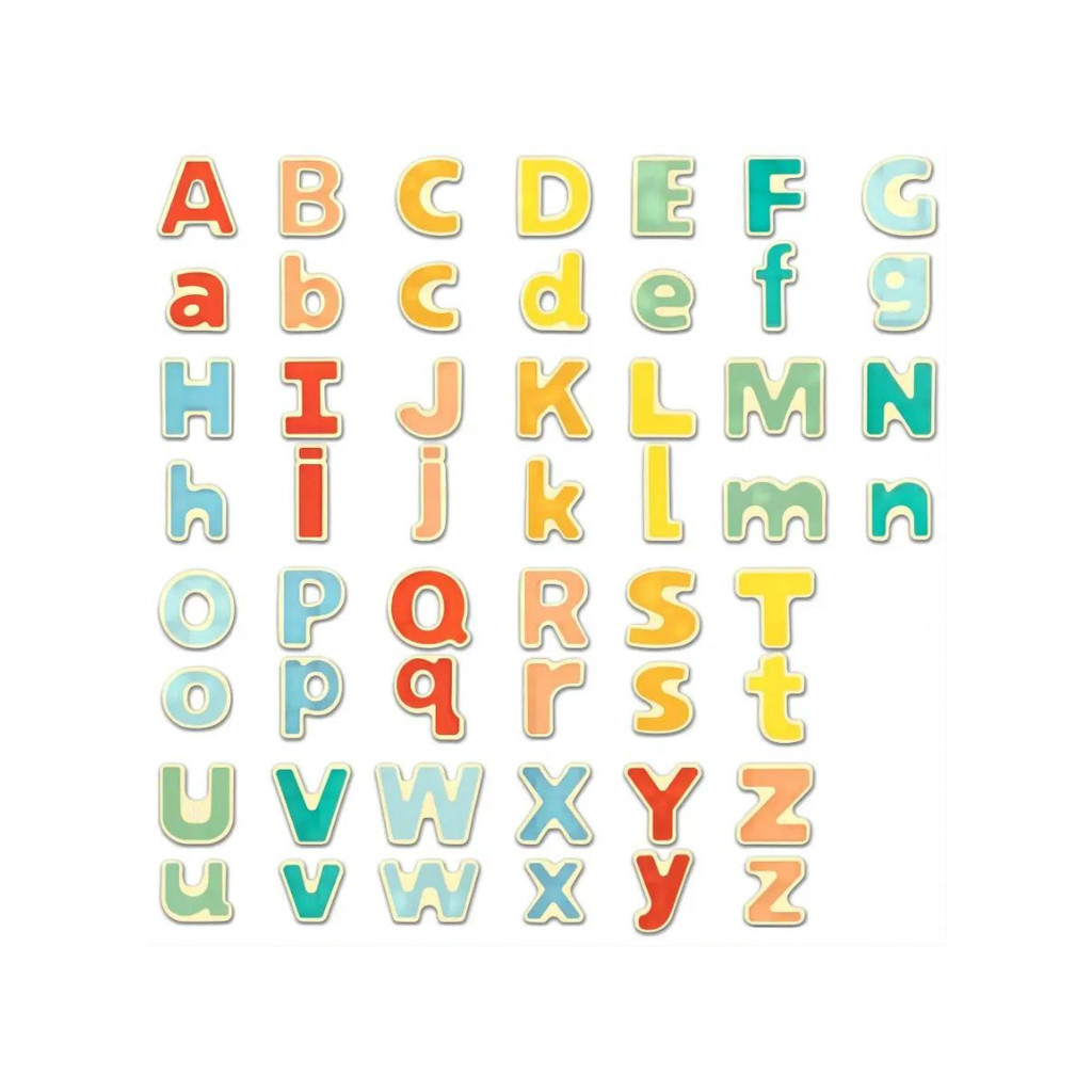 Hape Magnetic Alphabet letters (3y+) | Shopee Malaysia