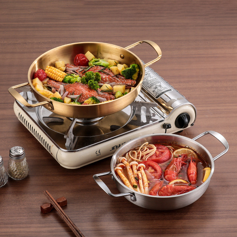 Korean-style paella frying pan instant noodle potInstant Noodle Pot ...