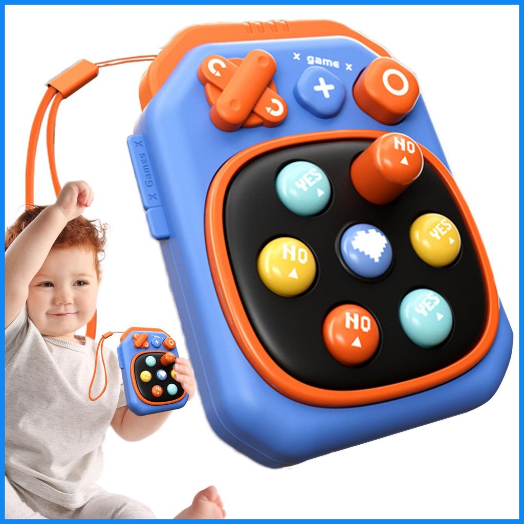 Quick Push Game Toy Small Cartoon Puzzle Speed Console Popping Game ...