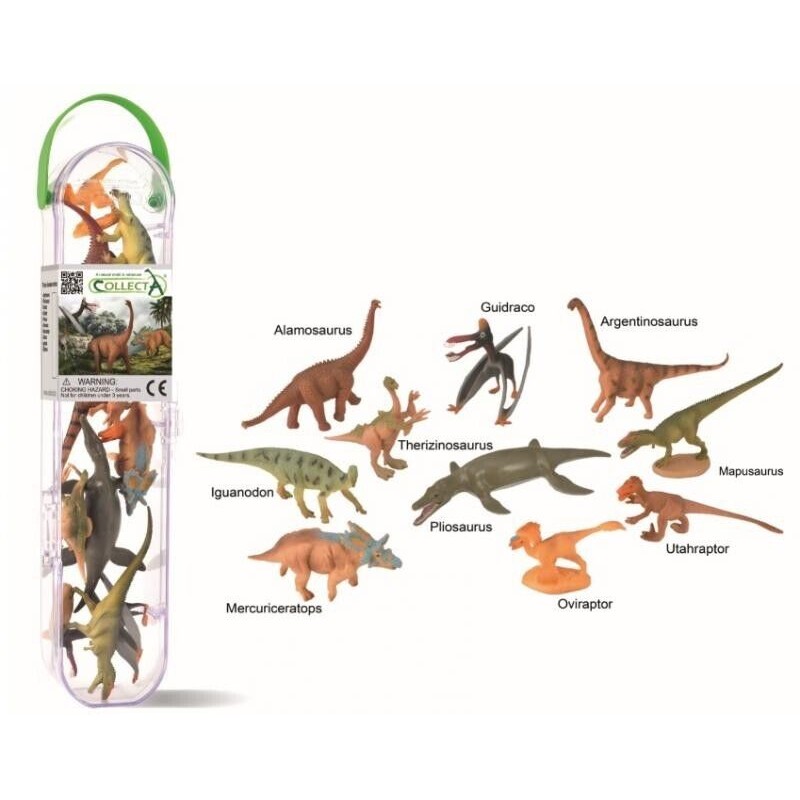 CollectA A1103 Mini Prehistoric Dinosaurs Model Set of 10PCS ...