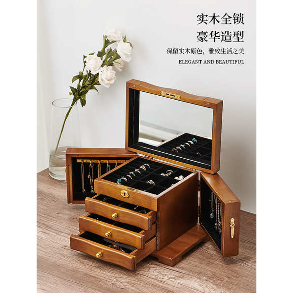 tabung tabung viral tabung kayu 5000 Kotak perhiasan kayu pepejal ...