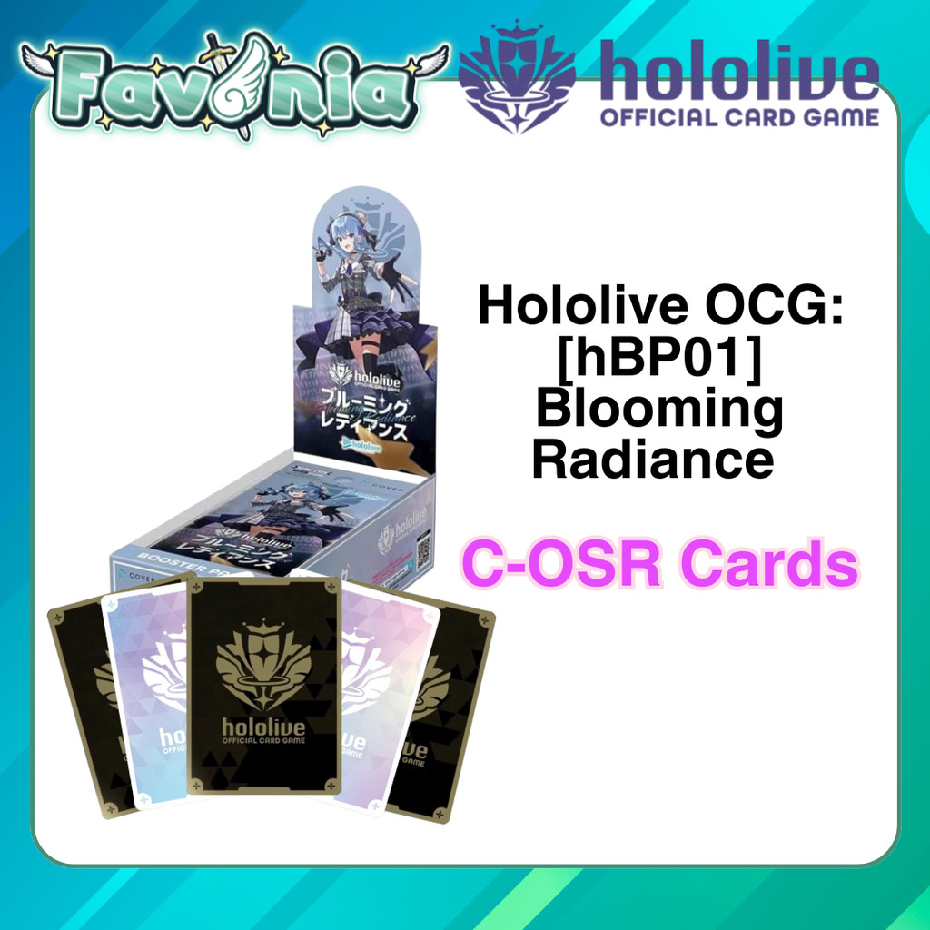 Hololive OCG | hBP01 C-OSR cards | Blooming Radiance | Singles | hOCG | Shopee Malaysia