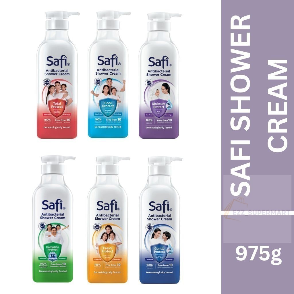 SAFI Antibacterial Shower Cream Body Wash (975g) | Shopee Malaysia