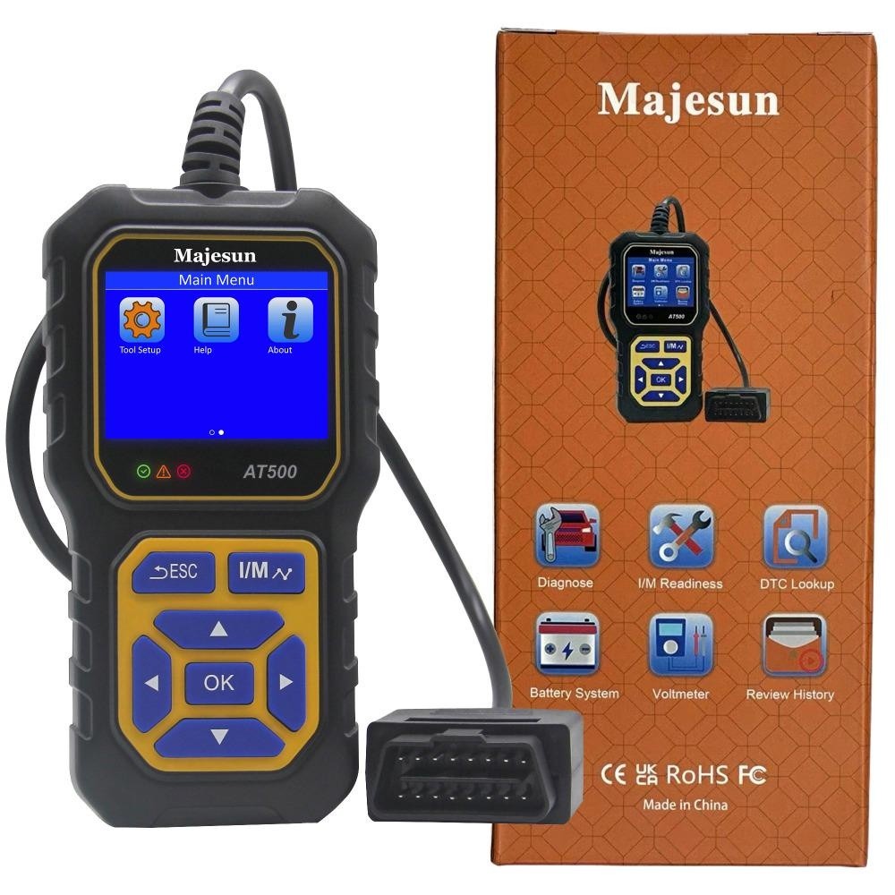 Majesun OBD2 Car Code Reader: Check Engine Light Fault Code Scanner and ...