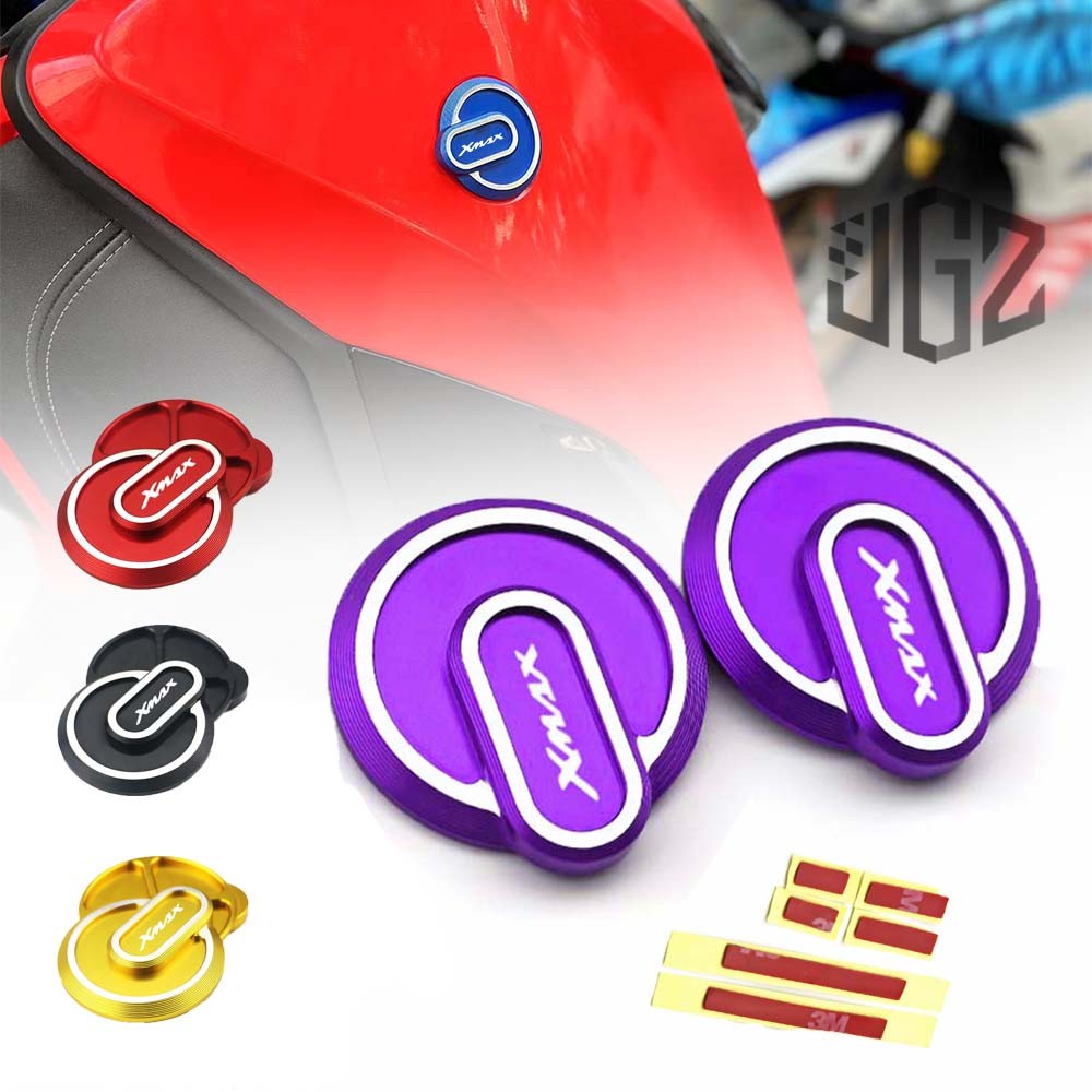 For YAMAHA XMAX v2 XMAX300 2023 2024 Motorcycle CNC Side Emblem Sticker ...