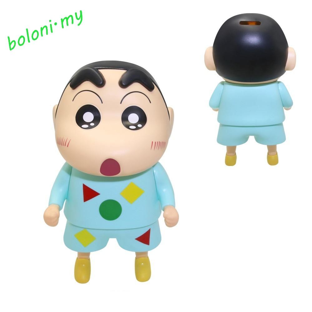 [COD] Crayon Shin Chan Money Boxes, Blue Clothes Figure Model Crayon ...