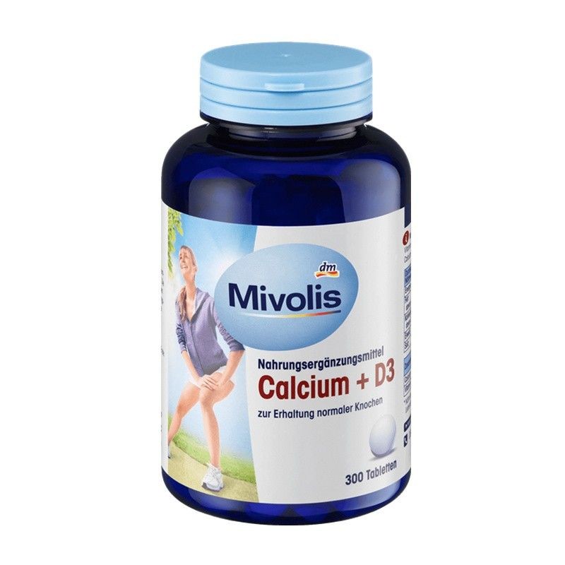 German DM Das gesunde plus Adult Calcium Tablets Middle-aged Elderly ...