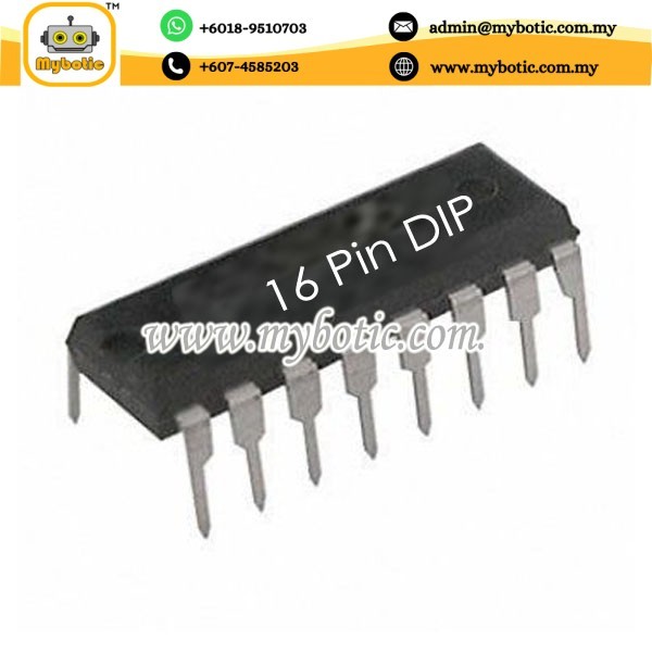 IC 74LS47 DIP 16 BCD to 7-Segment Decoder | Shopee Malaysia