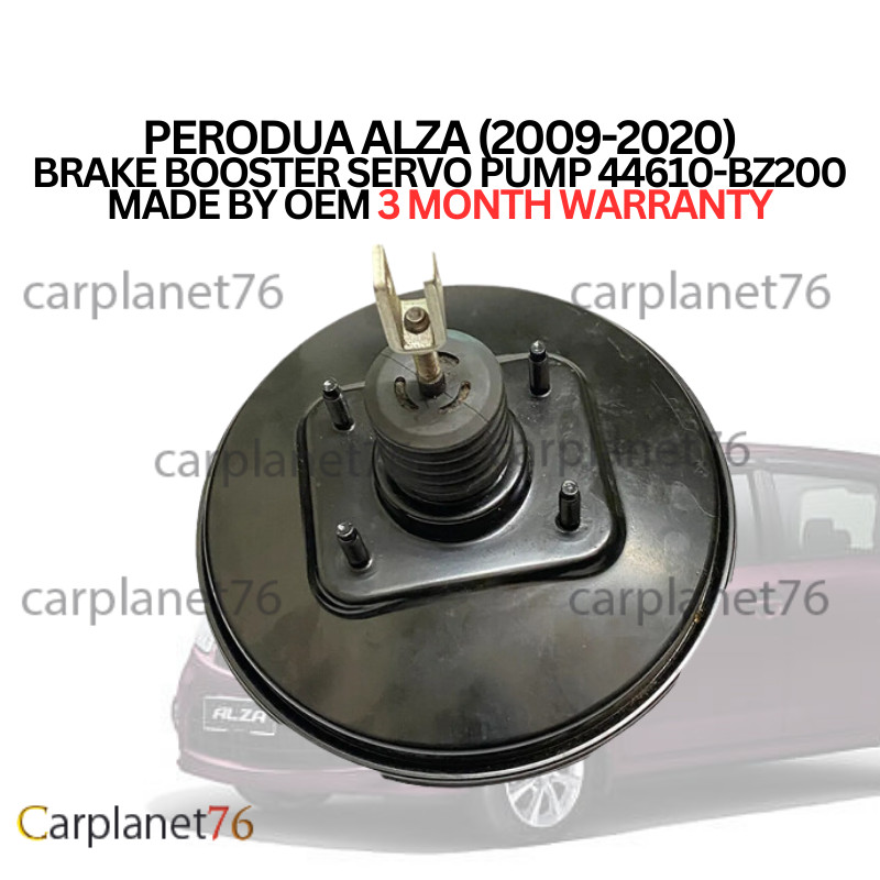 PERODUA ALZA (2009-2020) BRAKE BOOSTER SERVO PUMP 44610-BZ200 MADE BY ...