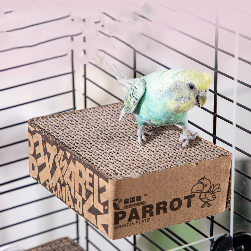Parrot Toy Tiger Skin Xuanfeng Platform Molar Molar Mouth Cardboard ...