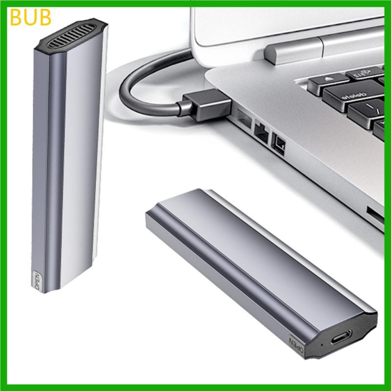 BUB Aluminum USB3 1 NVME NGFF SSD Enclosure Case Box for2242 2280 2230 ...