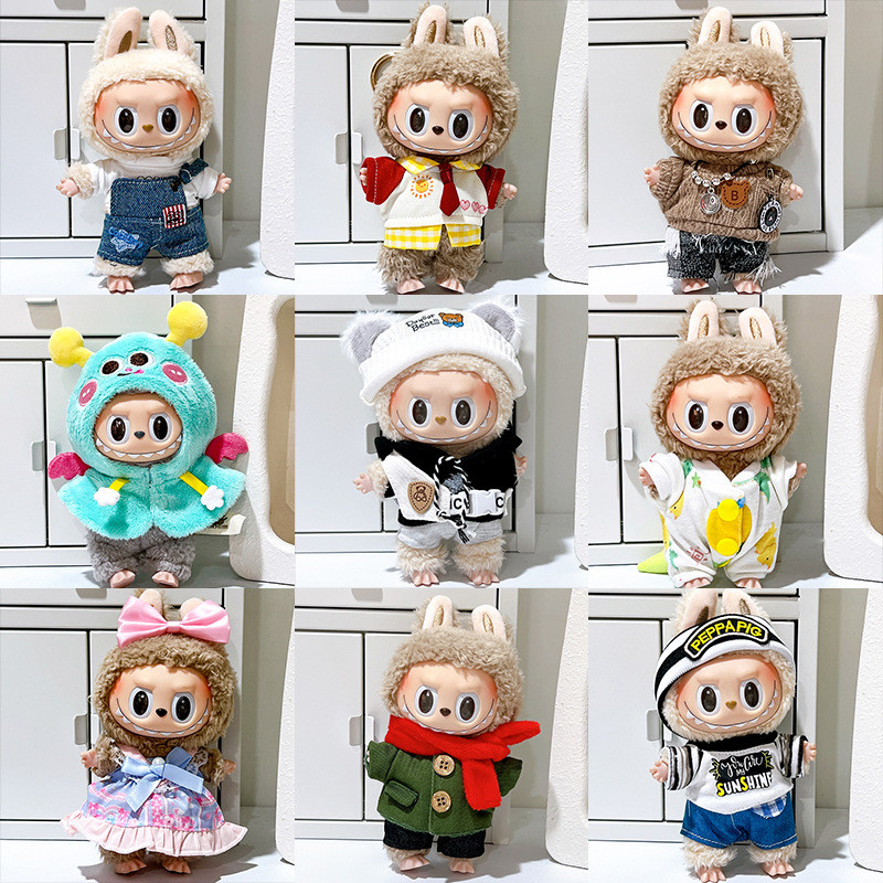 Labubu V2 V1 Doll Clothes Fashion Accessories Cartoon Doll Costume ...
