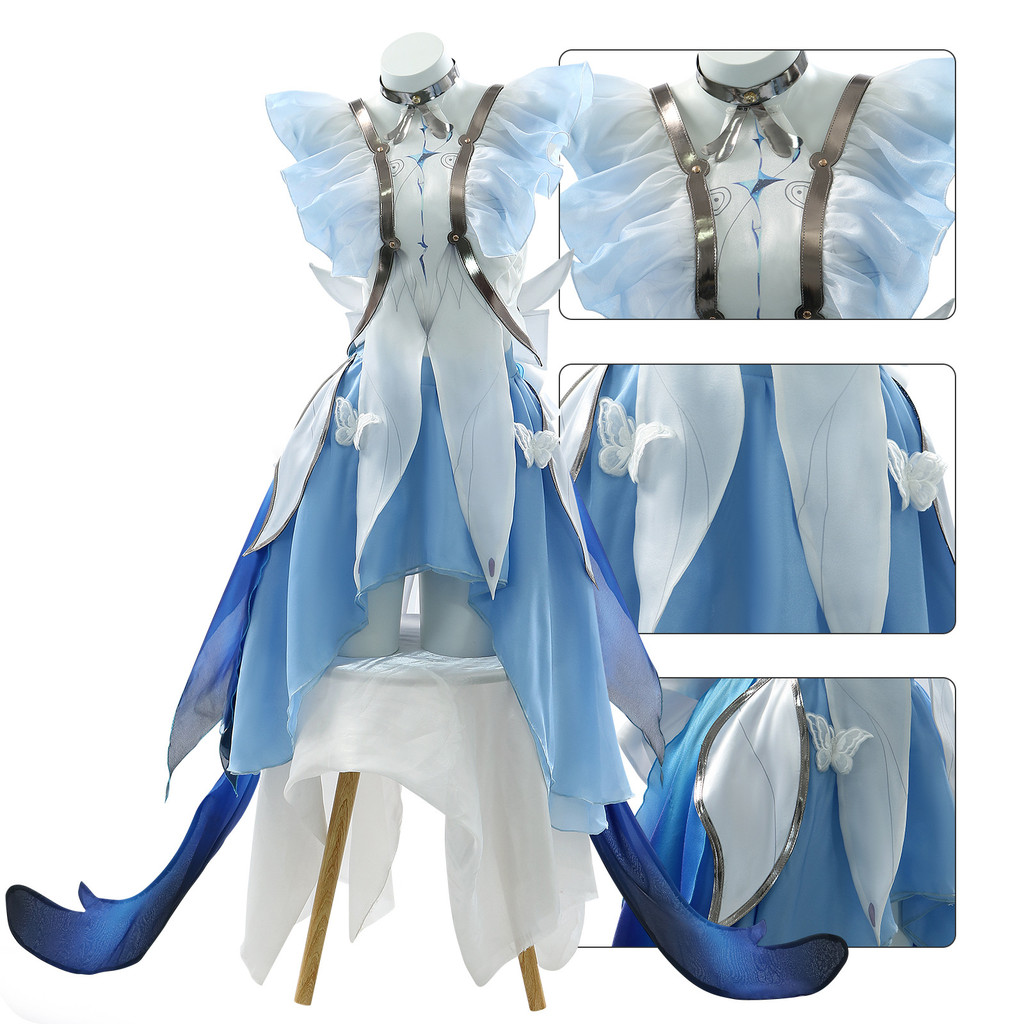 Wuthering Waves The Shorekeeper Cosplay clothing Halloween stage ...