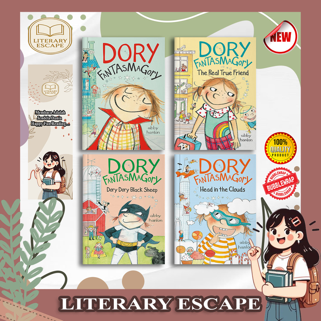 Dory fantasymagory (5 Book Series) By Abby Hanlon (English) | Shopee ...