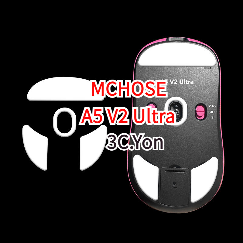 Mouse Skates Feet PTFE for MCHOSE A5 V2 Ultra Wireless Gaming Mouse ...