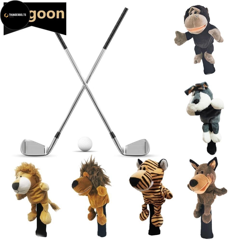 TD Cute Animal Golf Driver Head Cover Golf No.1 Protector Soft Durable ...