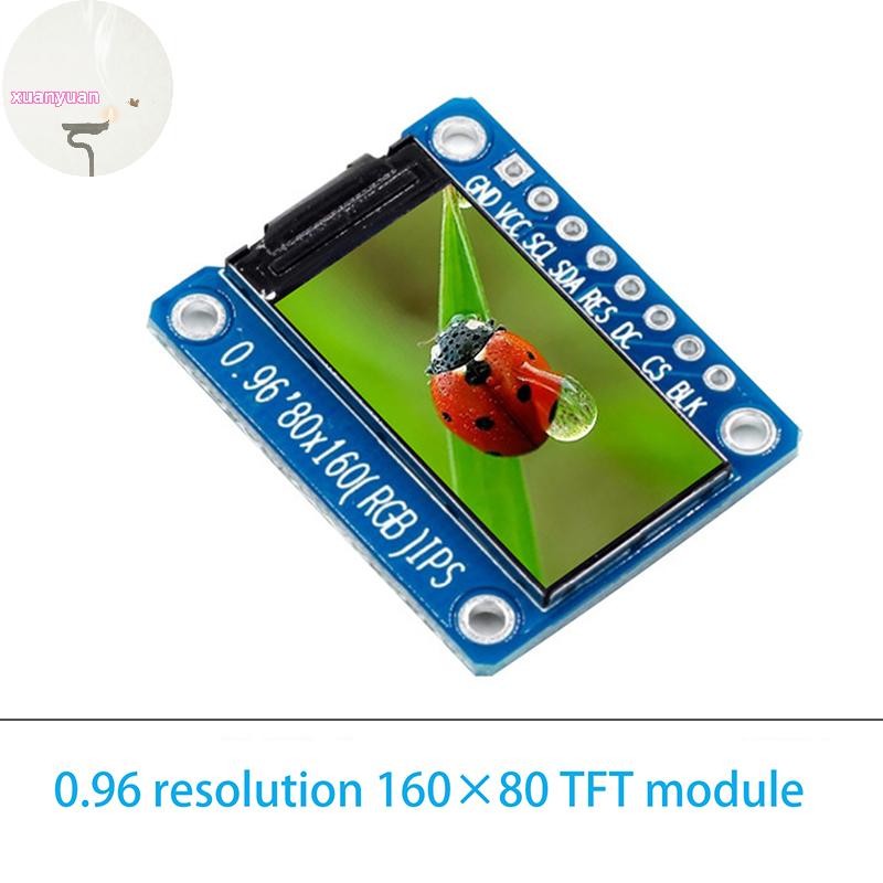 XUAN 0.96 Inch IPS Display OLED Module For 80*160 65K Colorful RGB TFT LCD Board ST7735 ST7735 ...