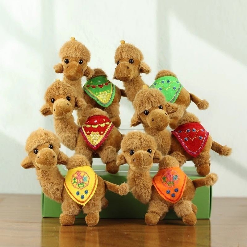 Patung unta toy Cute Desert Camel Plush toy Dunhuang Camel Doll ...