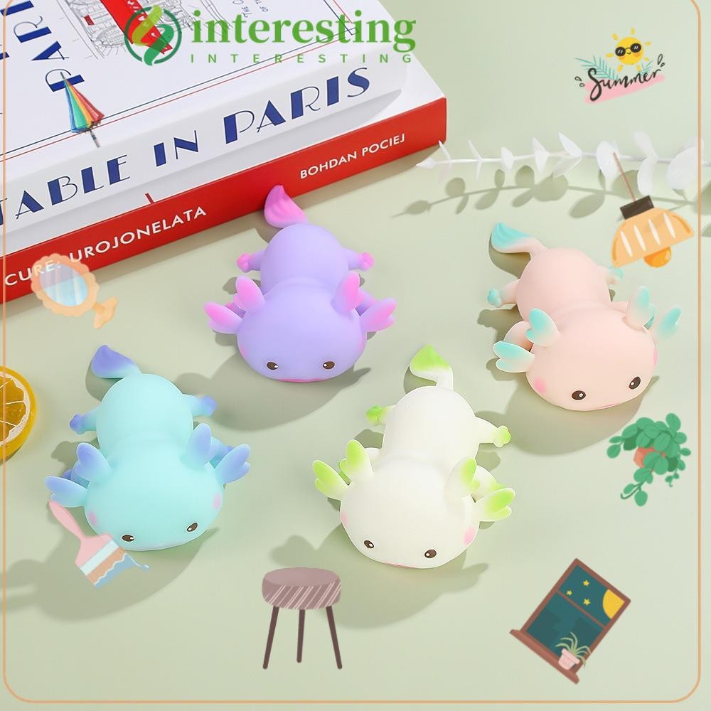INTERESTING Squeeze Toys, Stress Relief Cute Axolotl Cartoon Fish ...
