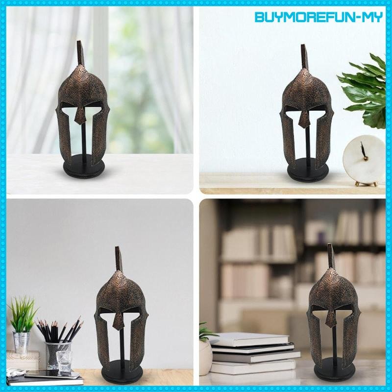 [BuymorefunMY] Roman Paladin Helmet Display Model Decoration Desk ...