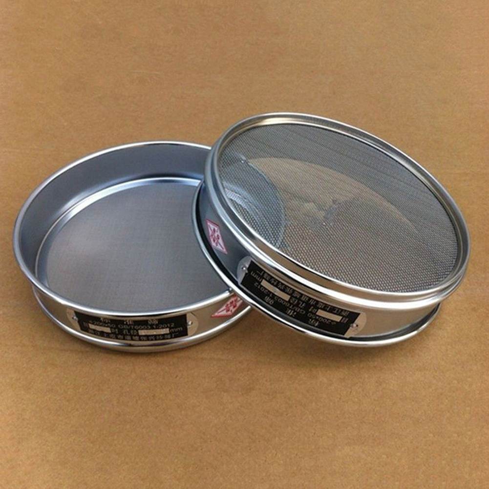 Versatile Stainless Steel Lab Test Sieve with 10 100 Mesh Aperture ...