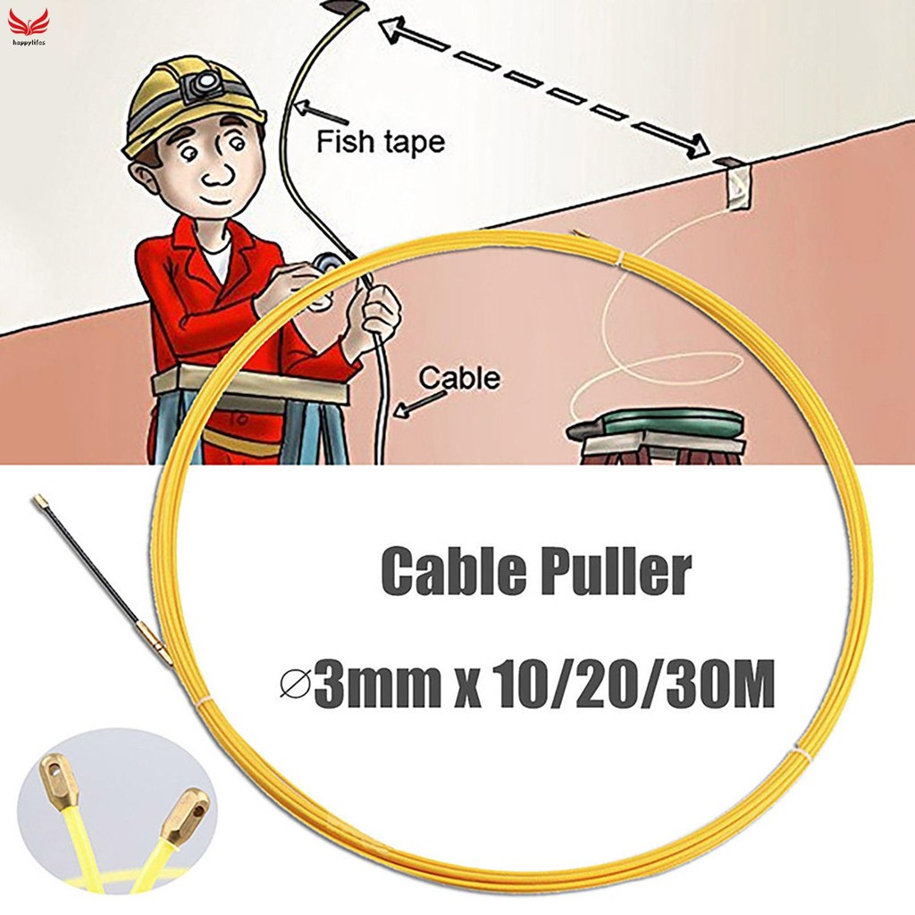 3mm Fish Tape Wire Pullers Through Wall Wire Threader Wire Guide Cable ...