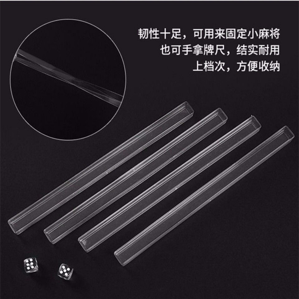 Mini Mahjong Tile Ruler U Ruler Tile Tray Hemp Ruler Card ...