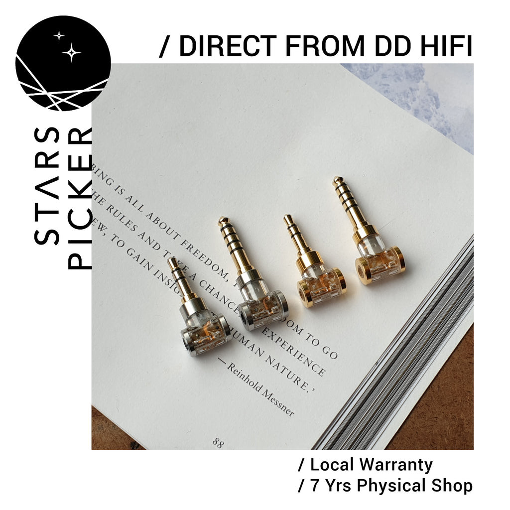 [5% off] ddhifi DD HIFI DJ44A / DJ35A / DJ44AG / DJ35AG - 2.5mm BAL. female to 3.5mm/4.4mm male ...