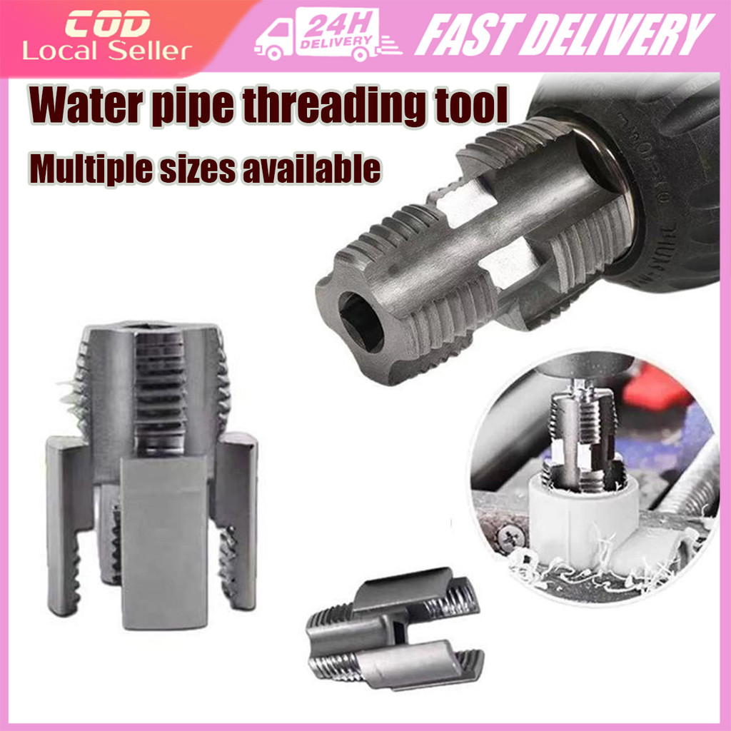 Durable 1/2" 3/4" Water pipe opener Thread Tap Waterpipe Tapping 4/6 ...