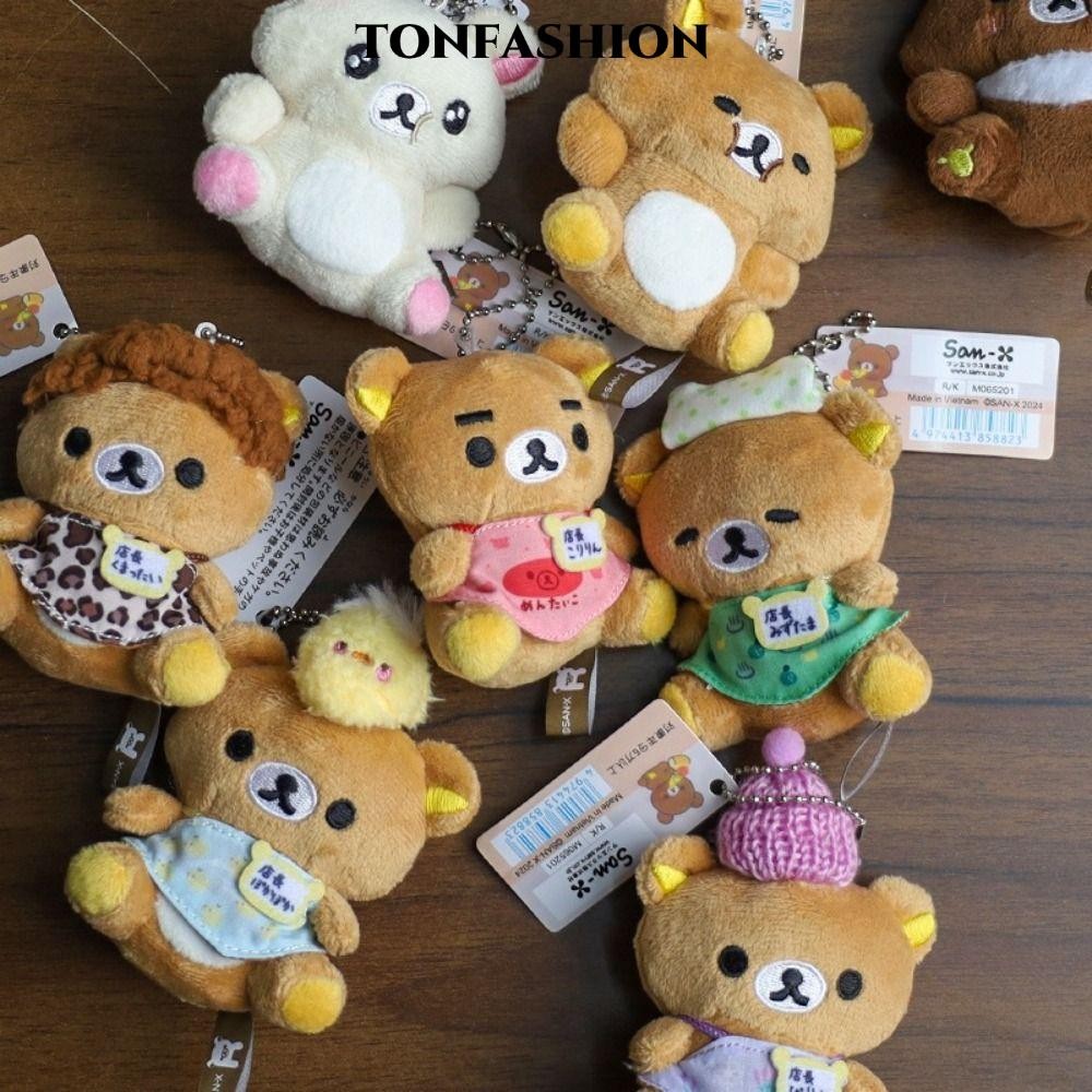 TONFASHION Rilakkuma Plush Toy, Cute Cartoon Anime Pendant, 2025 20th ...