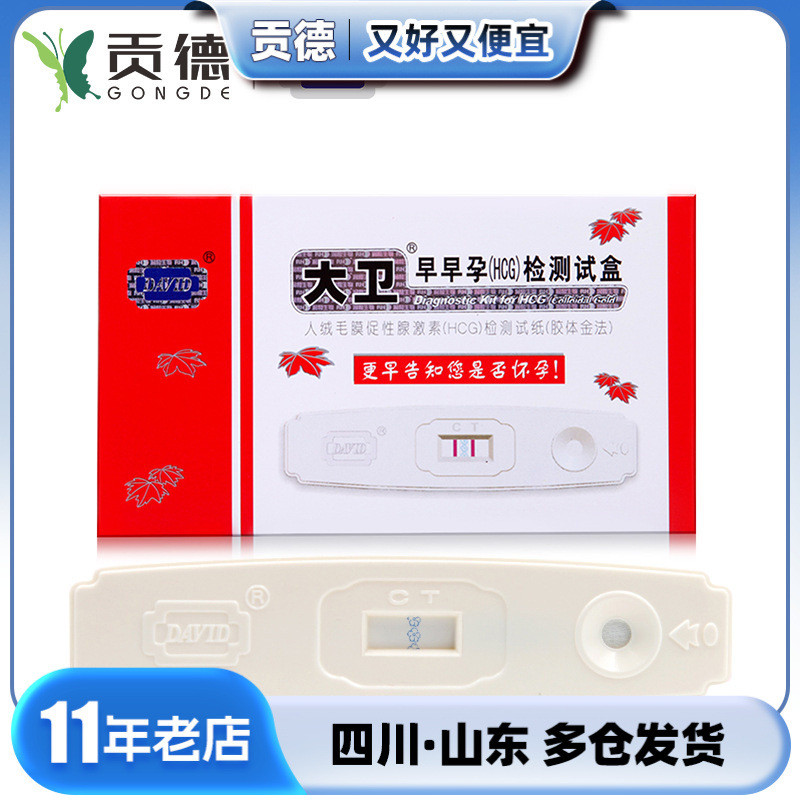 David Early Pregnancy Test Paper Test Pregnancy Test Card Stick Pack ...