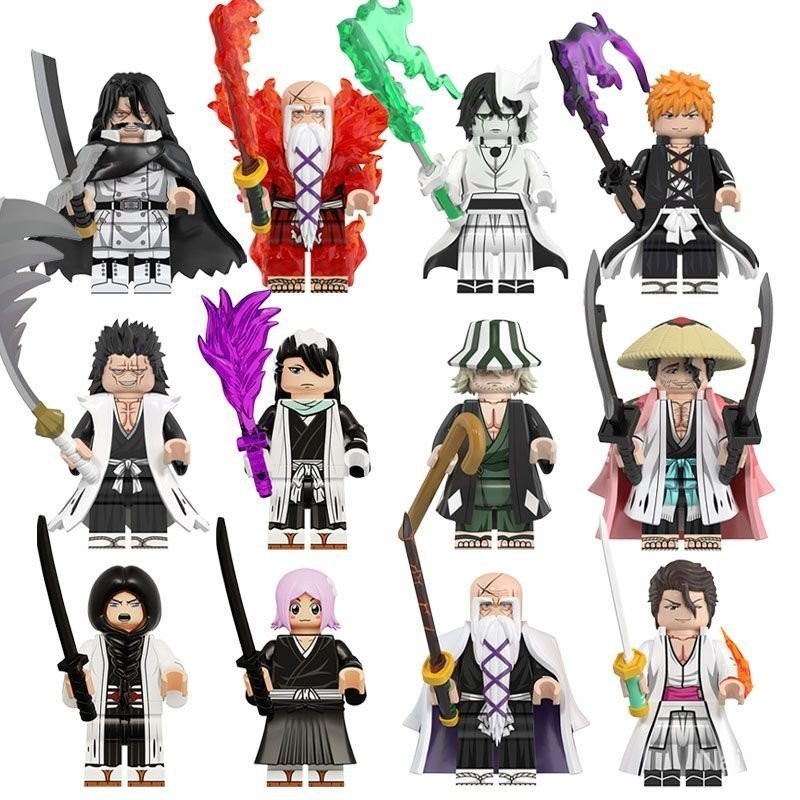 Compatible with Lego Minifigure Building Blocks Death God Kurosaki ...