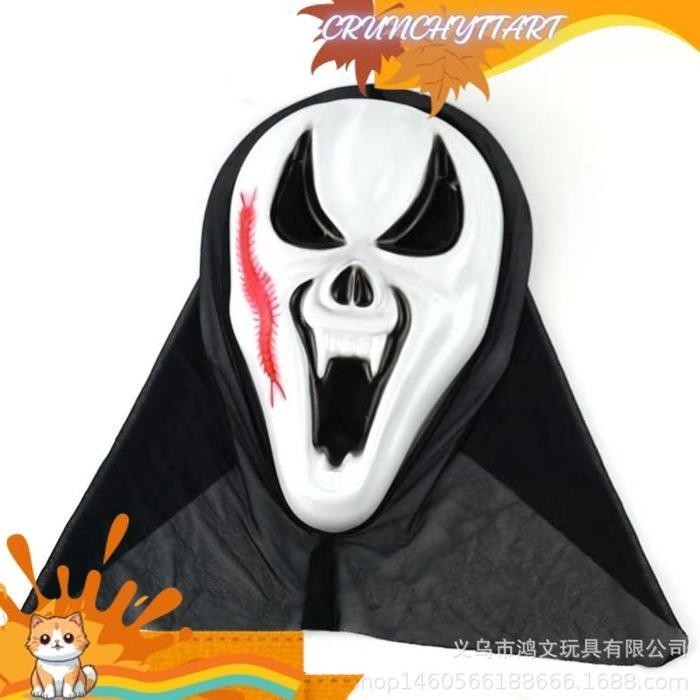 Tosc MASK THE SCREAM CENTIPEDE HALLOWEEN CHARACTER MASK | Shopee Malaysia
