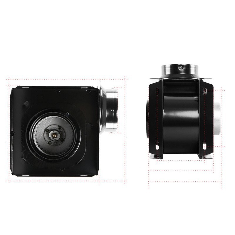 All-metal Split Pipe Ventilation Fan Bathroom Operating Room Room ...