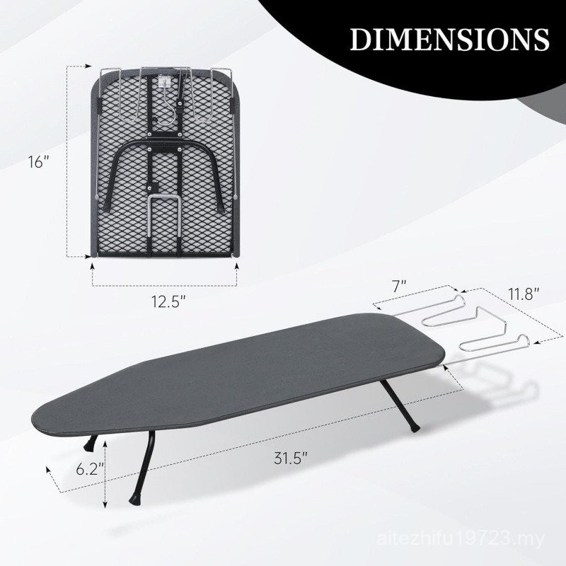 Metal Mesh Plate Desktop Ironing Plate Foldable Iron Plate Heavy-Duty ...