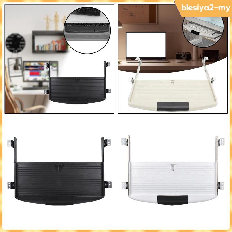 [BlesiyaedMY] Keyboard Tray under Desk, Desk Drawer Keyboard Tray ...