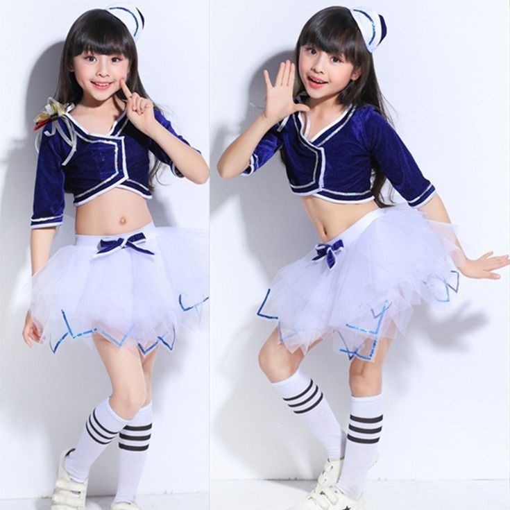 Children Day Children Jazz Dance Costume Children Modern Dance Street ...