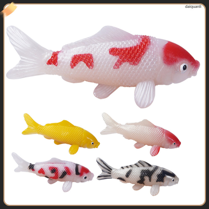 Miniature Aquarium Decor Fake Fish Realistic Statue Artificial ...